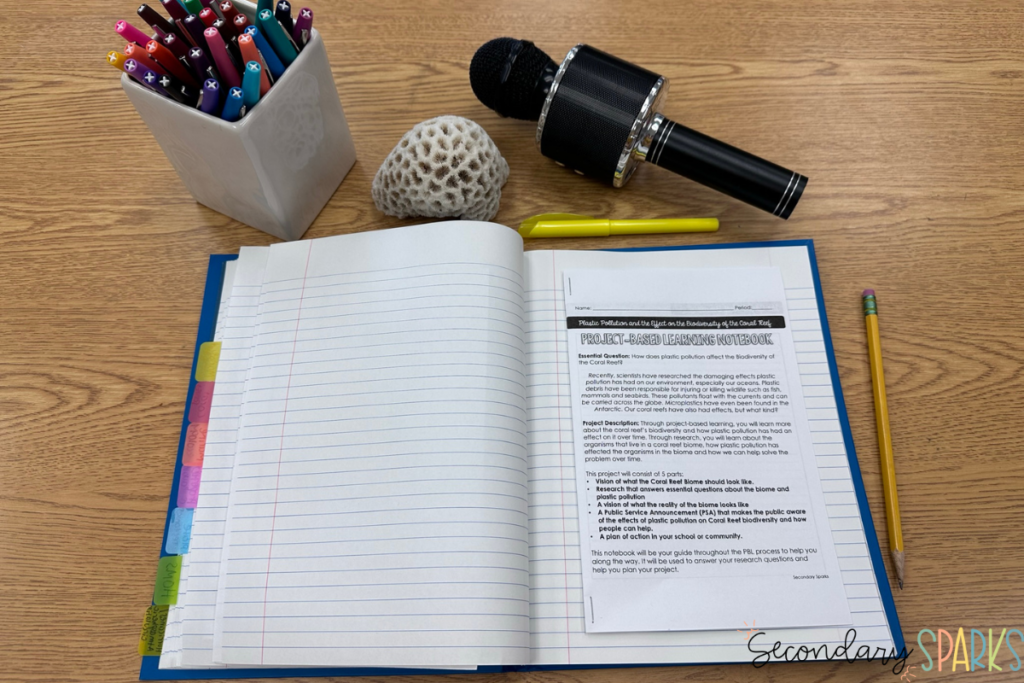 Coral Reefs and Human Impact PBL for Middle School - Secondary Sparks