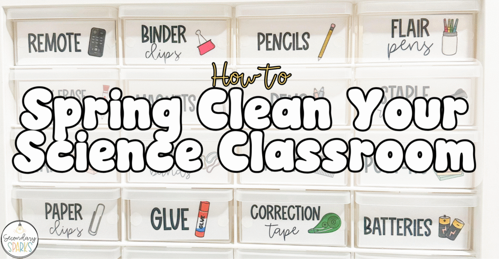 A Science Teacher’s Guide to Spring Cleaning for a More Organized ...