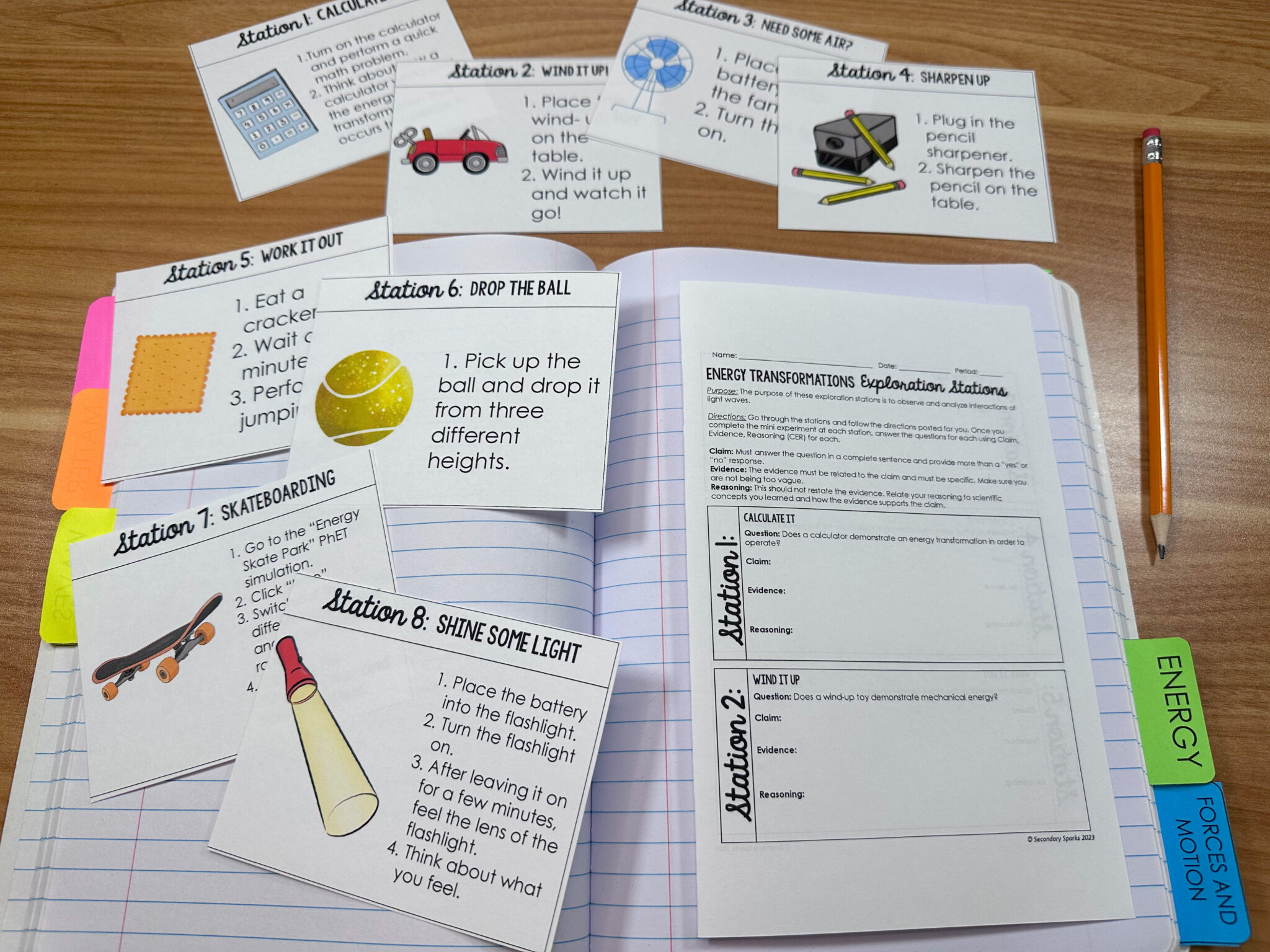 Make Energy Click with Simple Forms of Energy Activities - Secondary Sparks