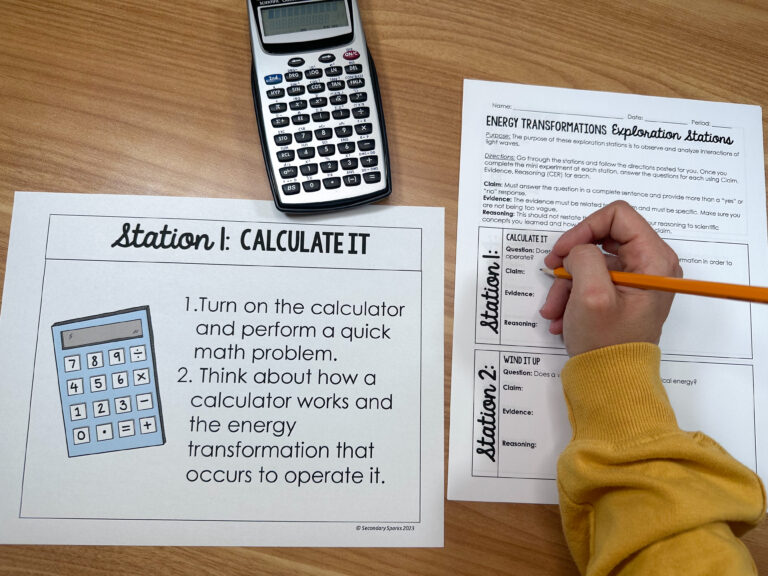 Make Energy Click with Simple Forms of Energy Activities - Secondary Sparks